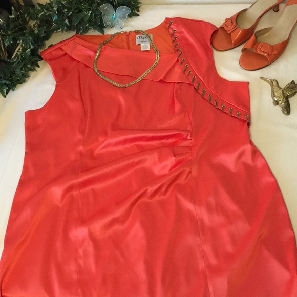 Verucci by Chancelle | Dresses | Verucci By Chancelle Orange Angle ...